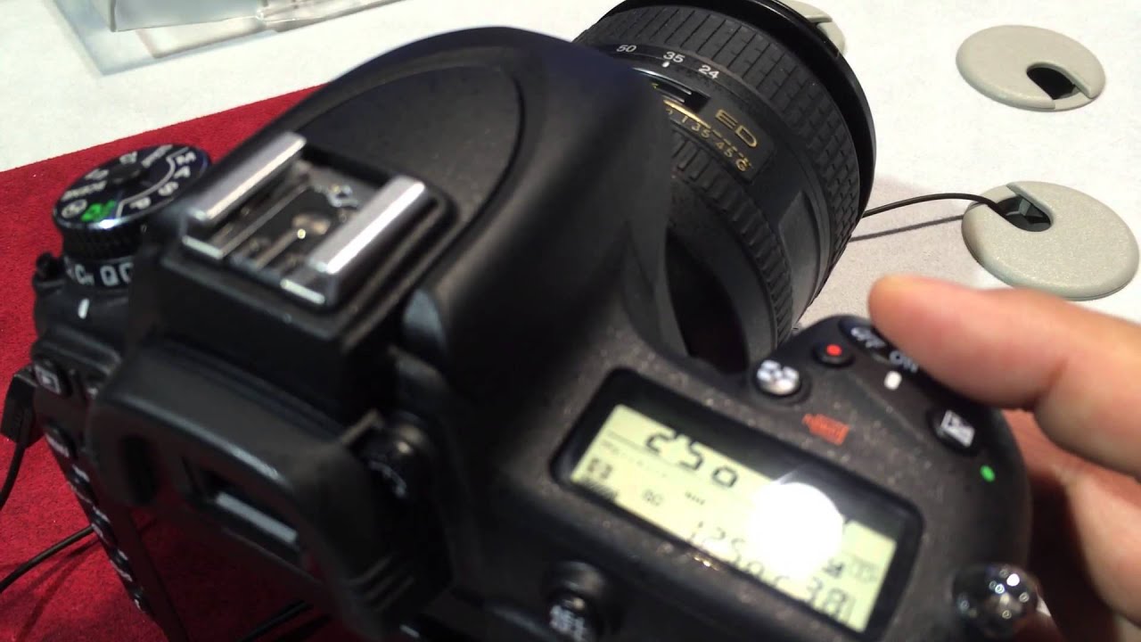 Nikon D750 : Shutter Sound - YouTube