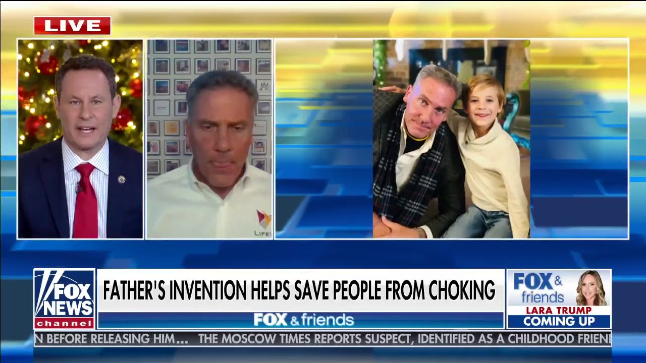 Brian Kilmeade Interviews Inventor of LifeVac, Arthur Lih - YouTube