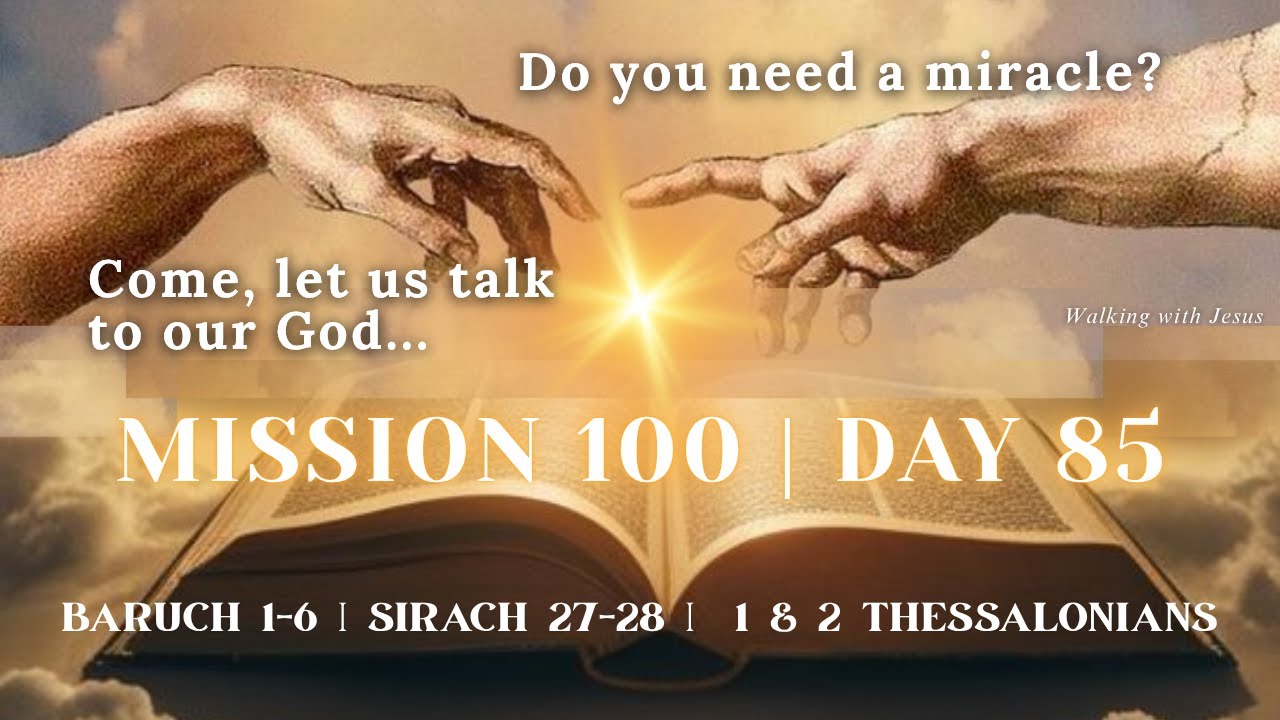Day 85 - MISSION 100 | Read the Holy Bible in 100 days! - YouTube