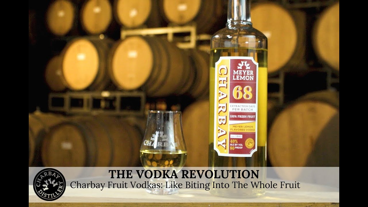 Charbay Meyer Lemon Vodka: Like Biting Into The Whole Fruit - YouTube