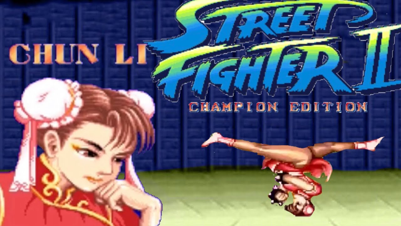 Street Fighter ll Champion Edition (ARCADE) 💥CHUN LI💥 - YouTube
