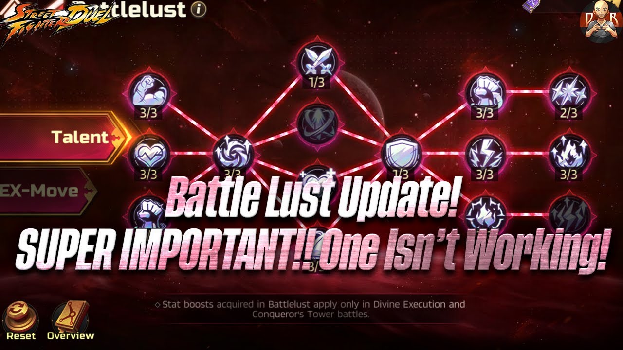[SF: Duel] - A Critical Battle Lust NOT WORKING! Reset to this new ...