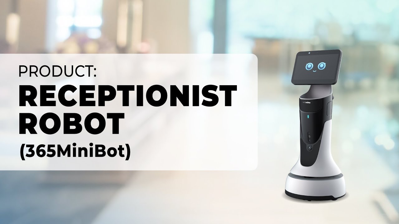 Office Efficiency Redefined: Meet the Robot Receptionist! - YouTube