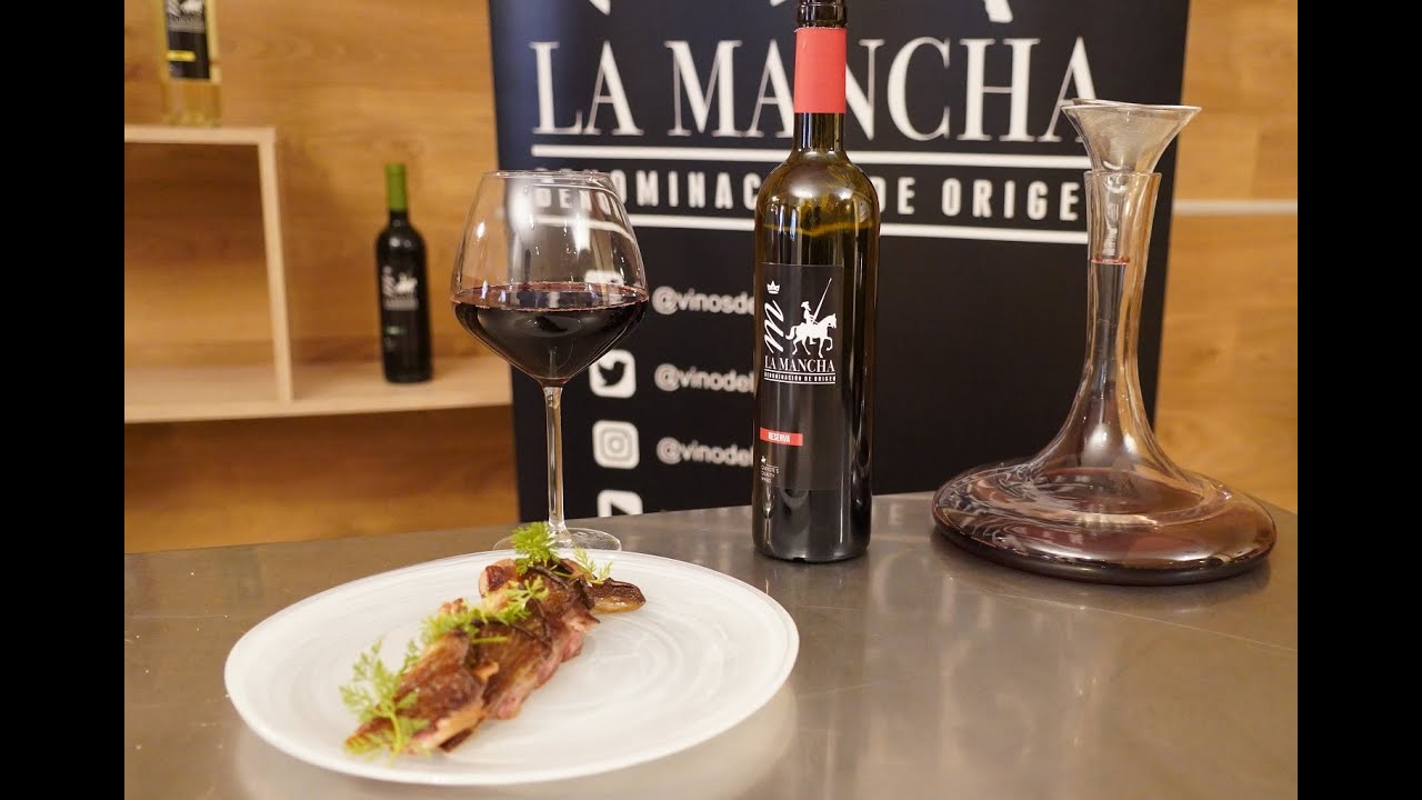 Pluma ibérica con setas confitadas y vino Reserva DO La Mancha - YouTube