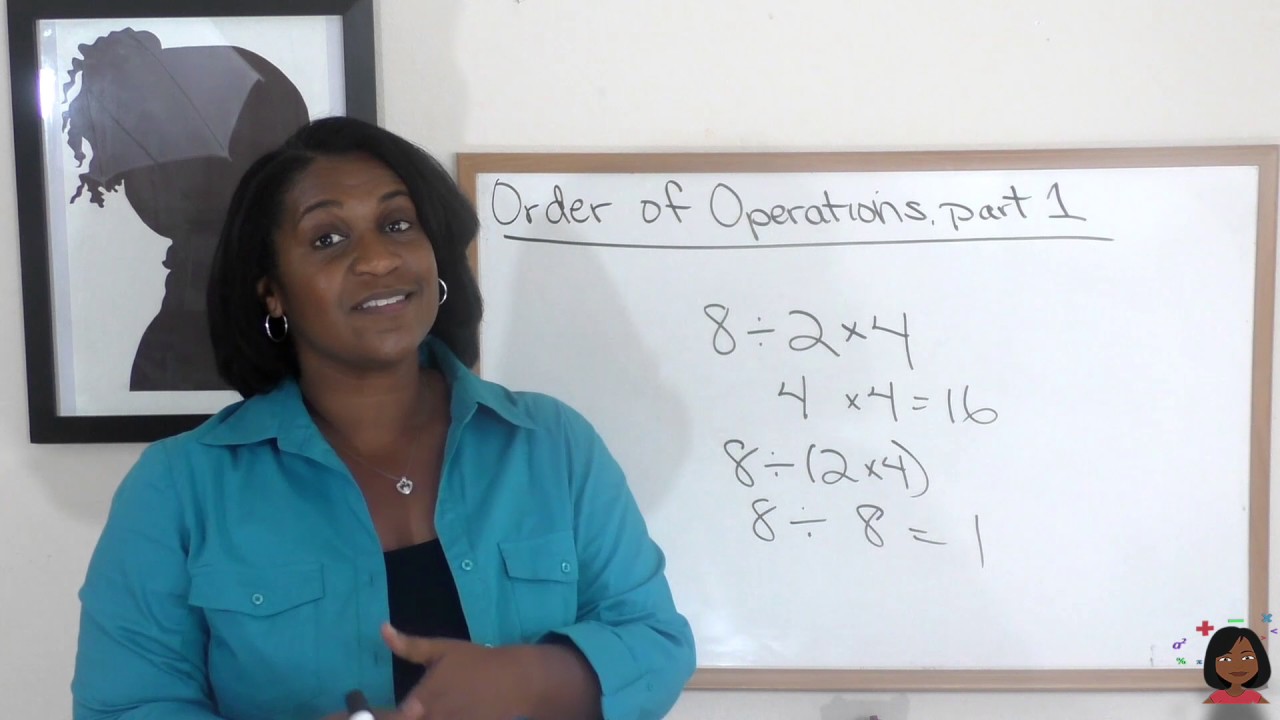 5a. Order of Operations Part 1 for Saxon Math 76 - YouTube