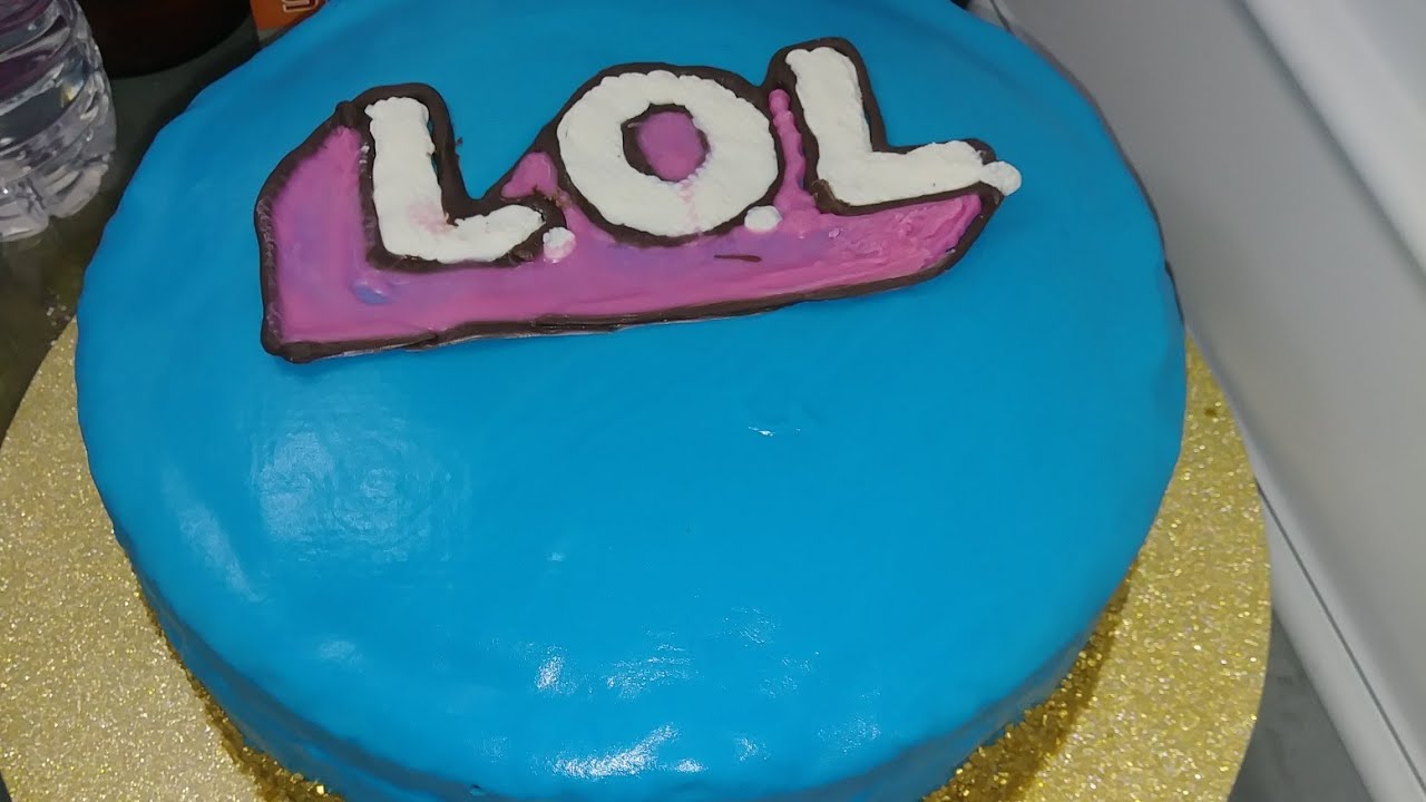 LOL SURPRISE Doll cake- Diy cake patterns - YouTube