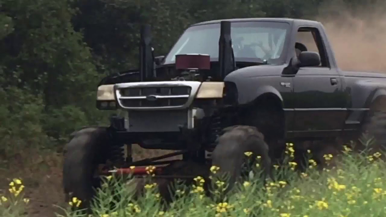 600ci Big Block Ford Ranger - YouTube