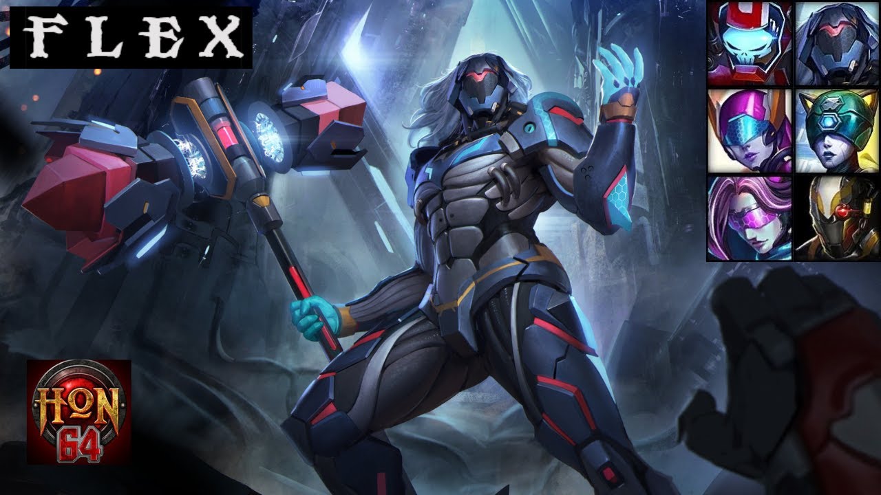 HoN | F.L.E.X. Avatars Set | - YouTube