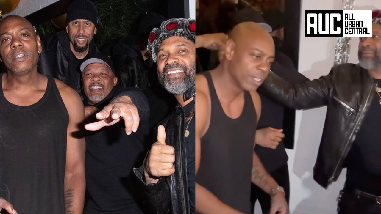 Mike Epps & Dave Chappelle Pull Up On Dr Dre At Mansion Party In LA ...