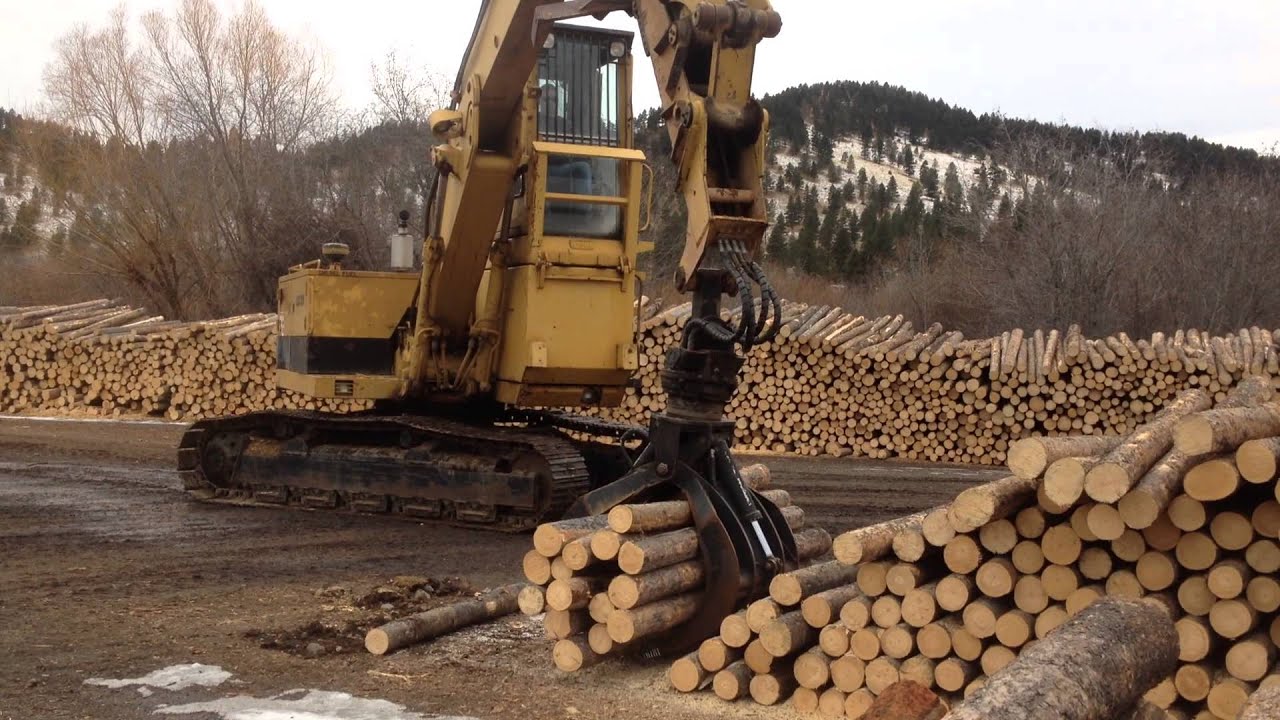 215 Cat Log Loader - YouTube