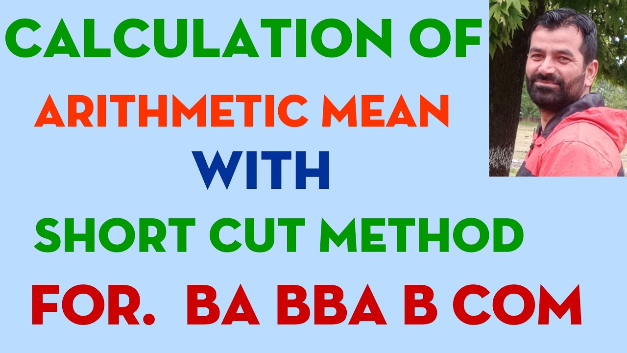 Mean By Short Cut Method superb Economics Point YouTube mean-by-short-cut-method-superb-economics-point-youtube