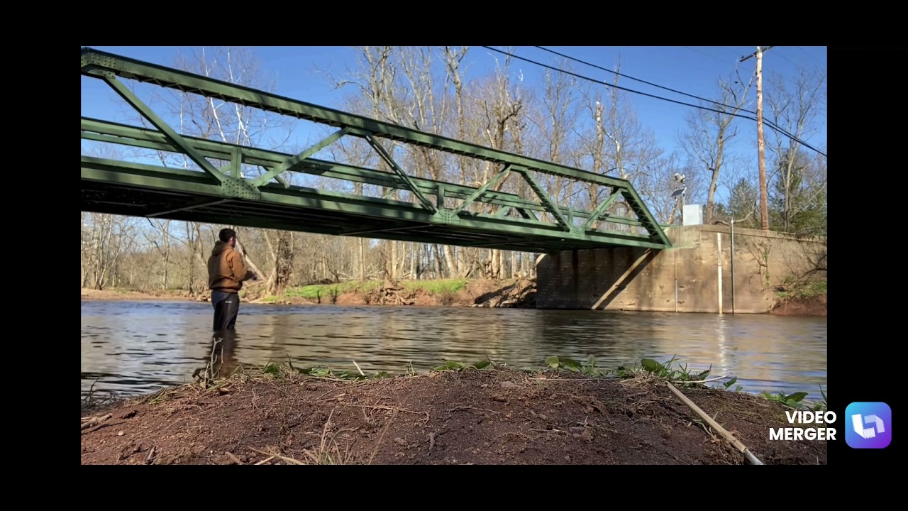 Trout Fishing the Lamington River NJ - YouTube