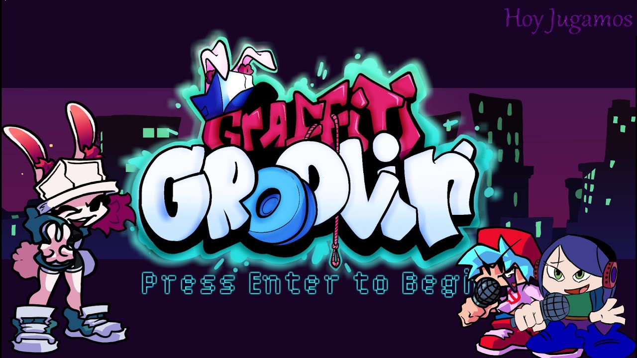 Friday Night Funkin Graffiti Groovin semana completa (FNF Mod) - YouTube