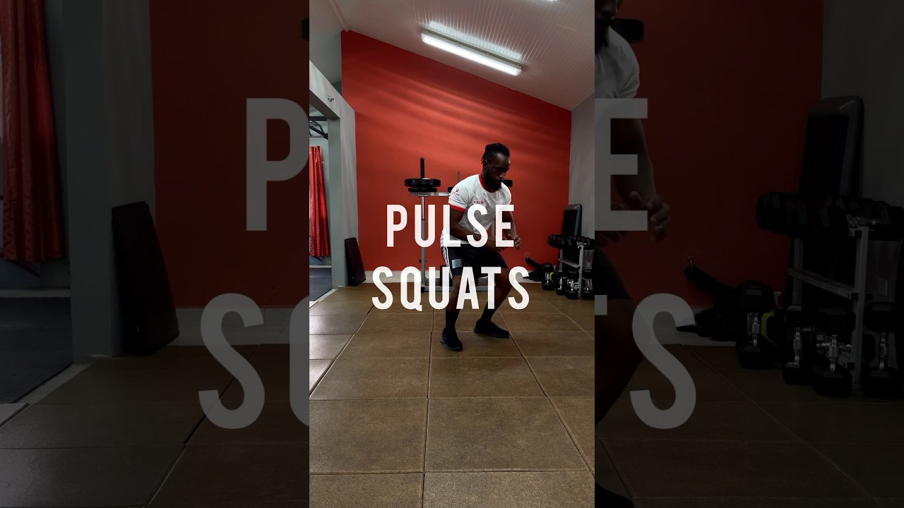 How to do Pulse Squats | GFS exercise library #squats - YouTube