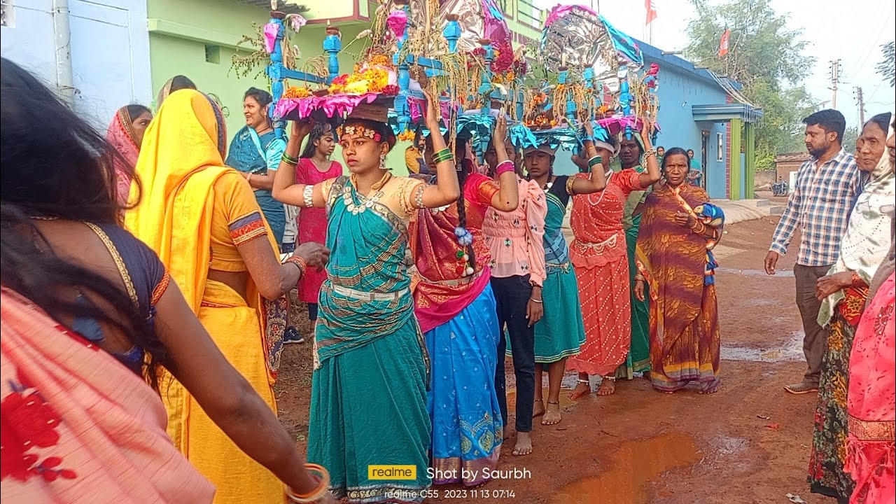 Gaura Gauri# Gaura Gauri Song# Gaura Gauri Visharjan Achoud #Achoud ...