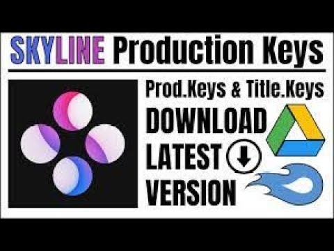 how to download prod.keys of SKYLINE EMULATOR! - YouTube