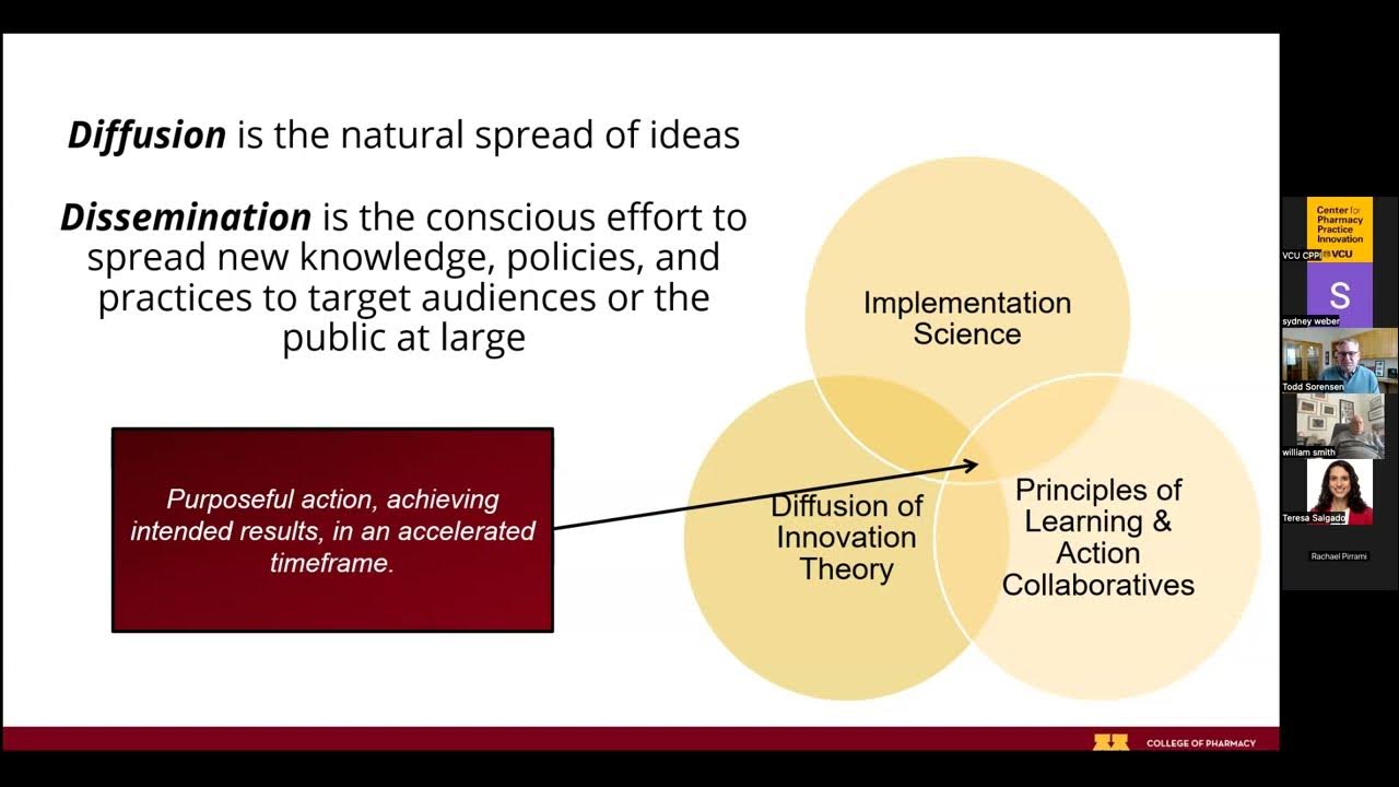 Seminar: Intersecting Diffusion of Innovation Theory & Implementation Science - YouTube
