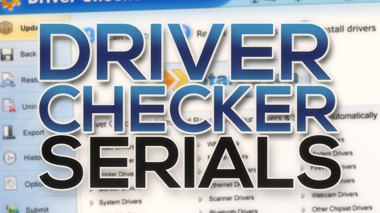 Driver Checker Serial Keys (Updated) ( 2016 ) - YouTube