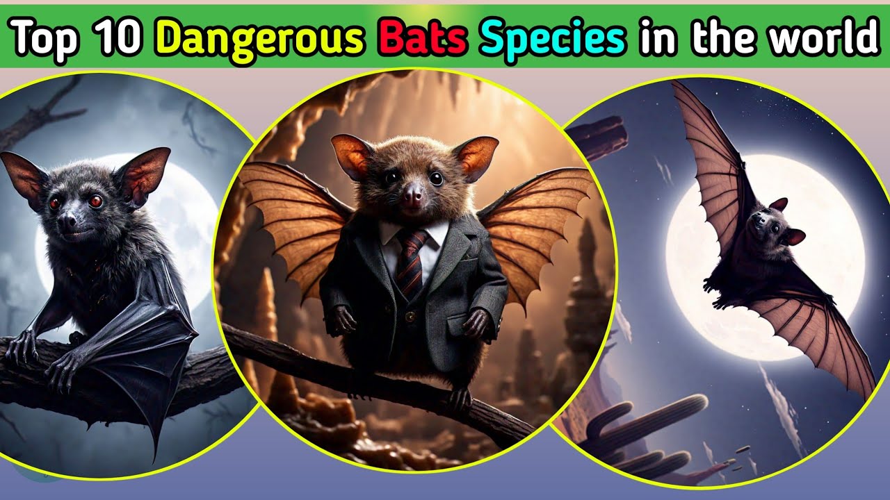 Top 10 Dangerous Bats Species in the world | RK FACTROLOGY - YouTube