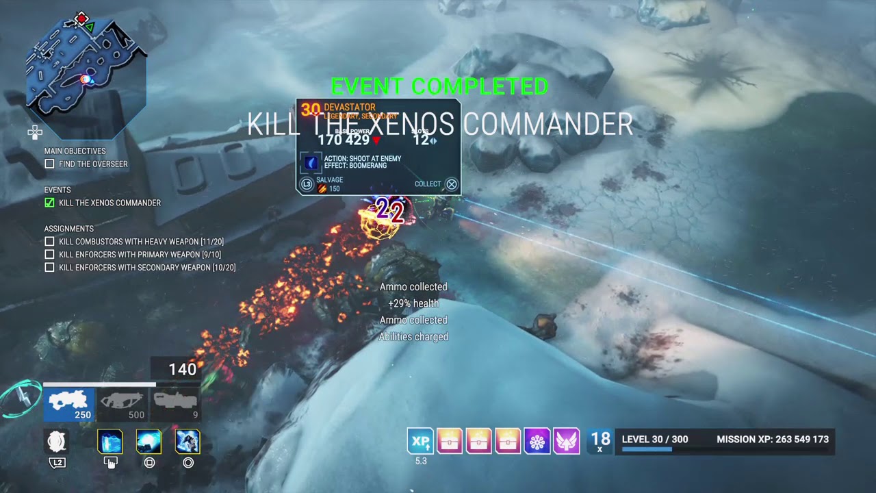 ALIENATION™ - 12-slot Devastator with boomerang on shoot effect in hitman loot crate - YouTube