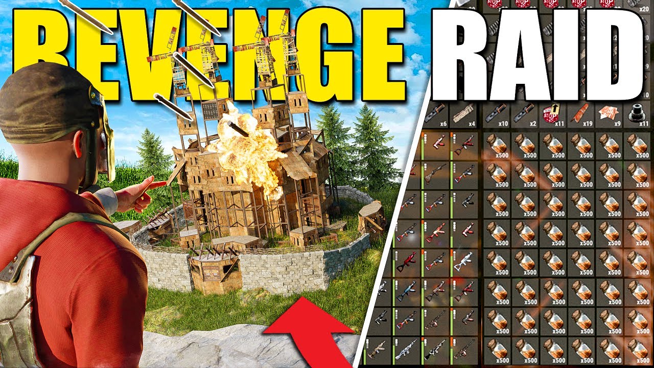 Getting REVENGE on OFFLINERS made me RICH in Rust... - YouTube