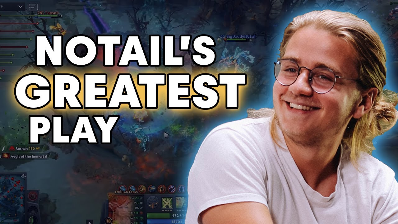 N0tail's Favourite EVER DOTA Play - In The Moment - YouTube