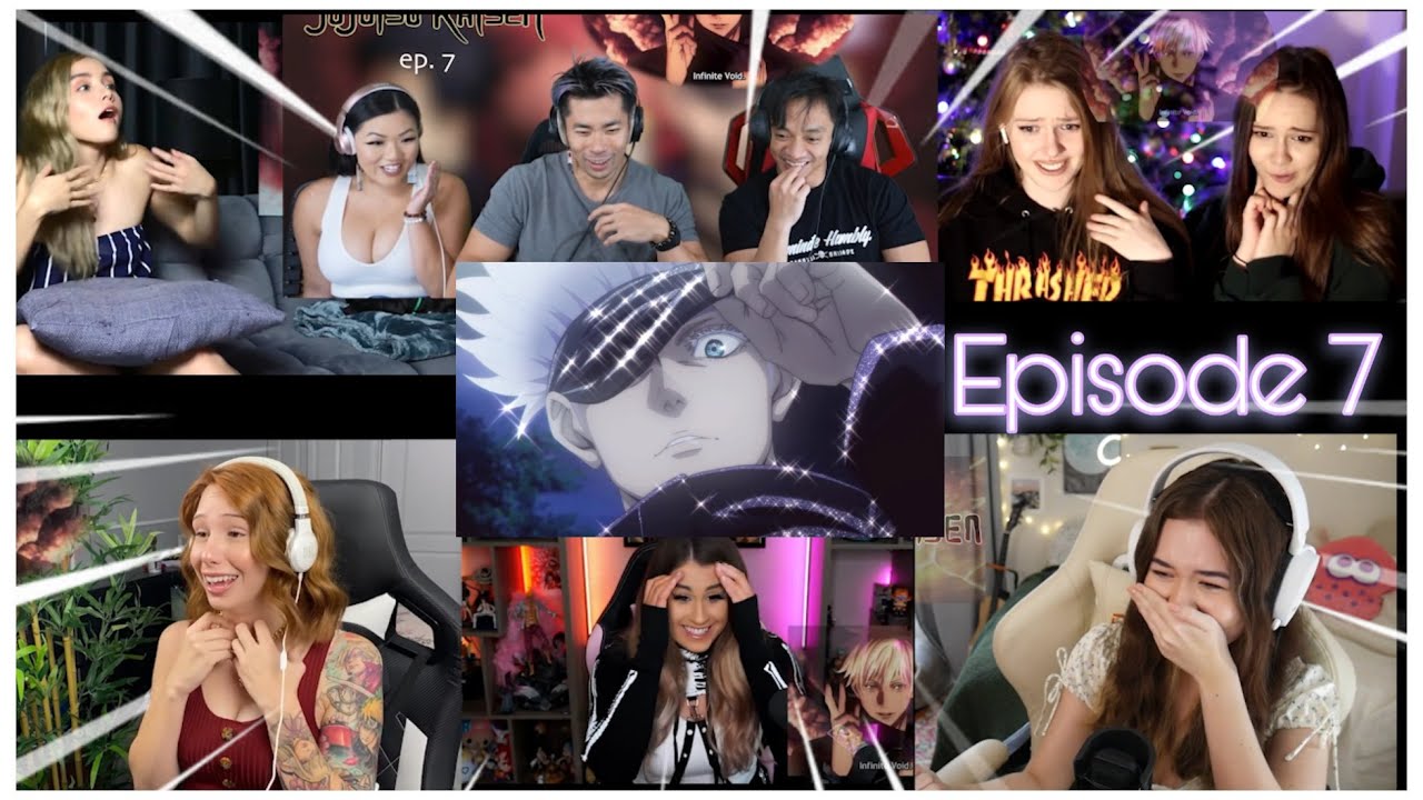 Girls Simping over Gojo's Being savge | (Re-upload) | Reaction Mashup ...