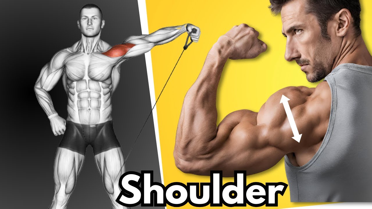 7 Exercise For Bigger Shoulder | Shoulder Workout With Dumbbells - YouTube