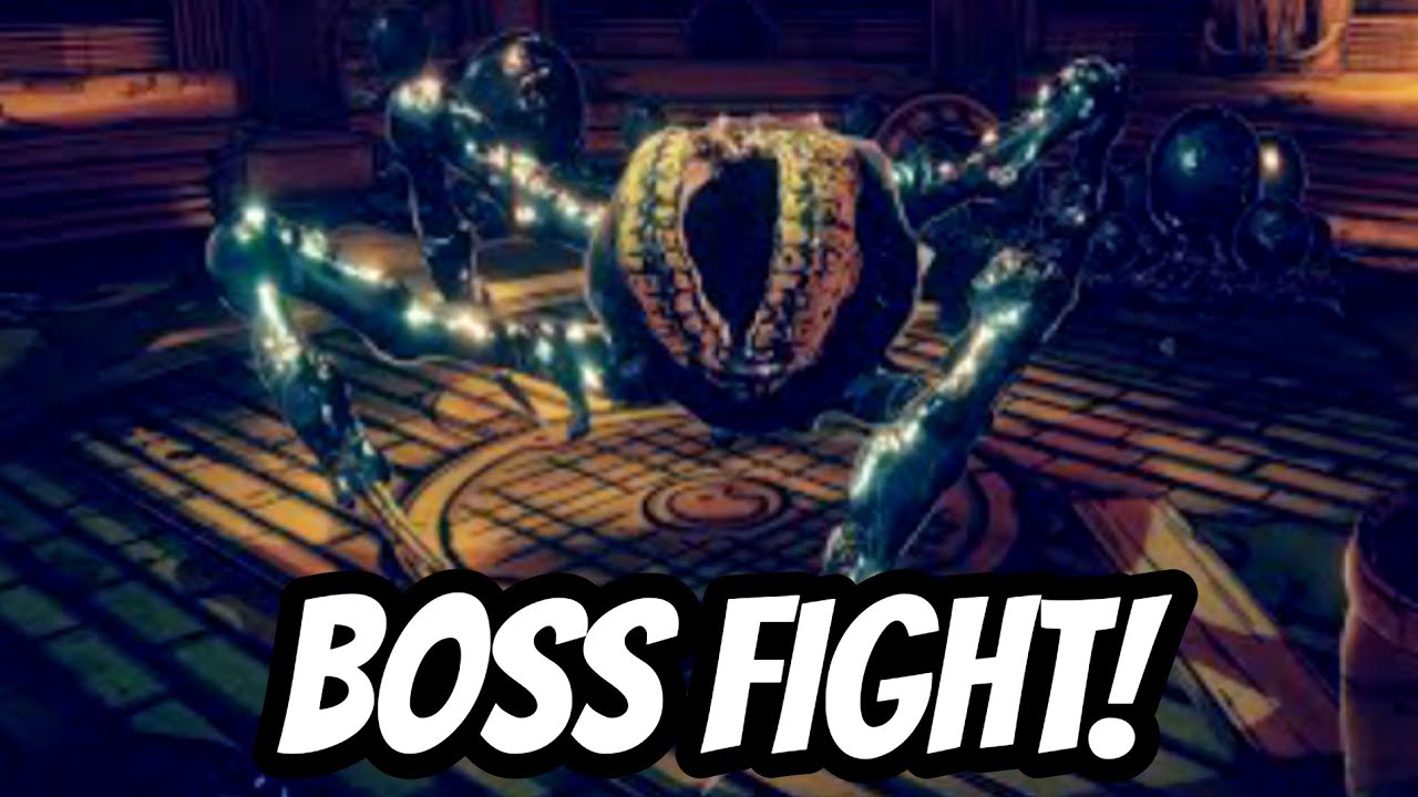 Ink Spiders Boss Fight | Bendy and the Dark Revival - YouTube
