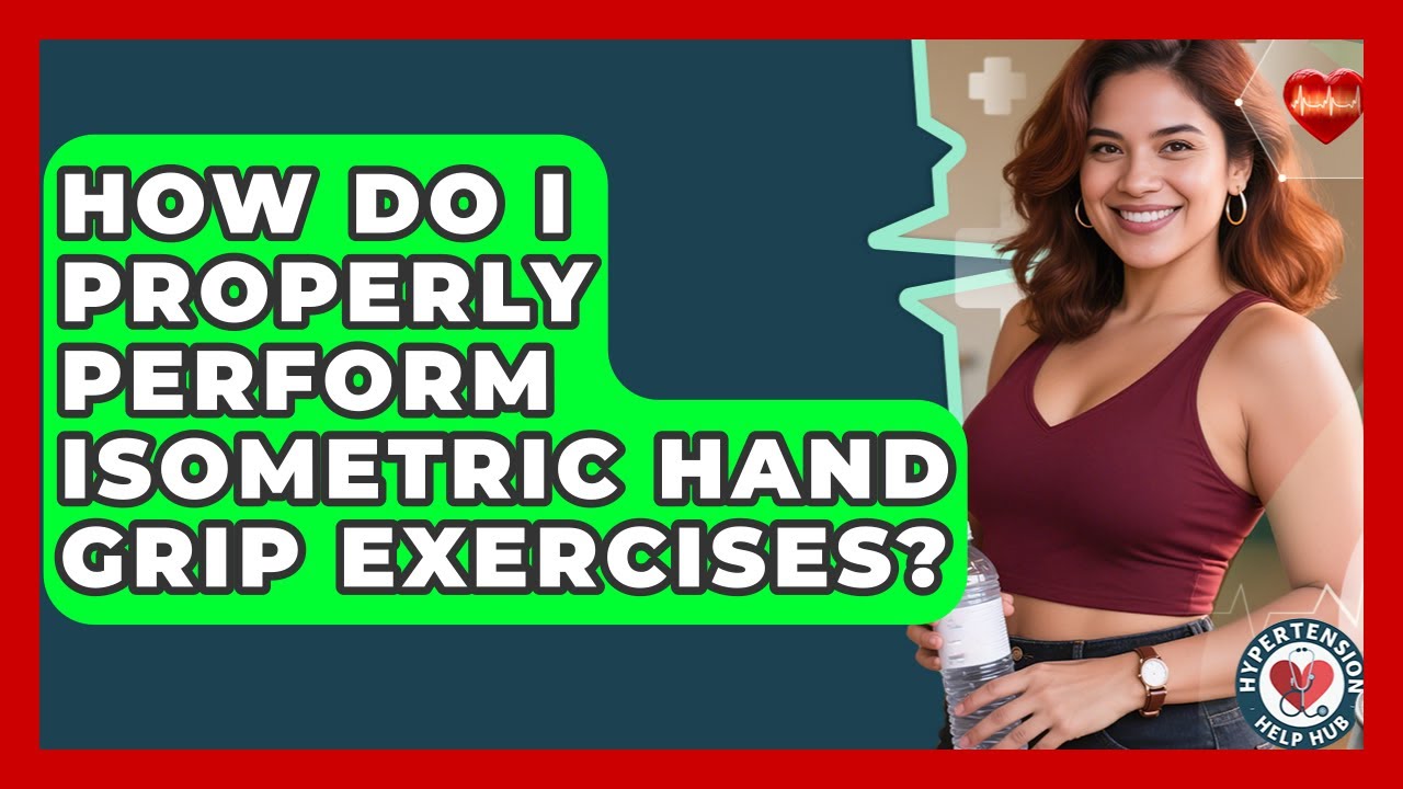 How Do I Properly Perform Isometric Hand Grip Exercises? - Hypertension ...