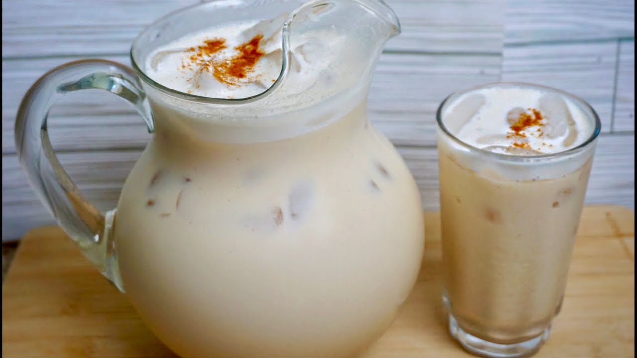 COMO HACER HORCHATA DE ARROZ (la Original) con ingrediente estrella ...
