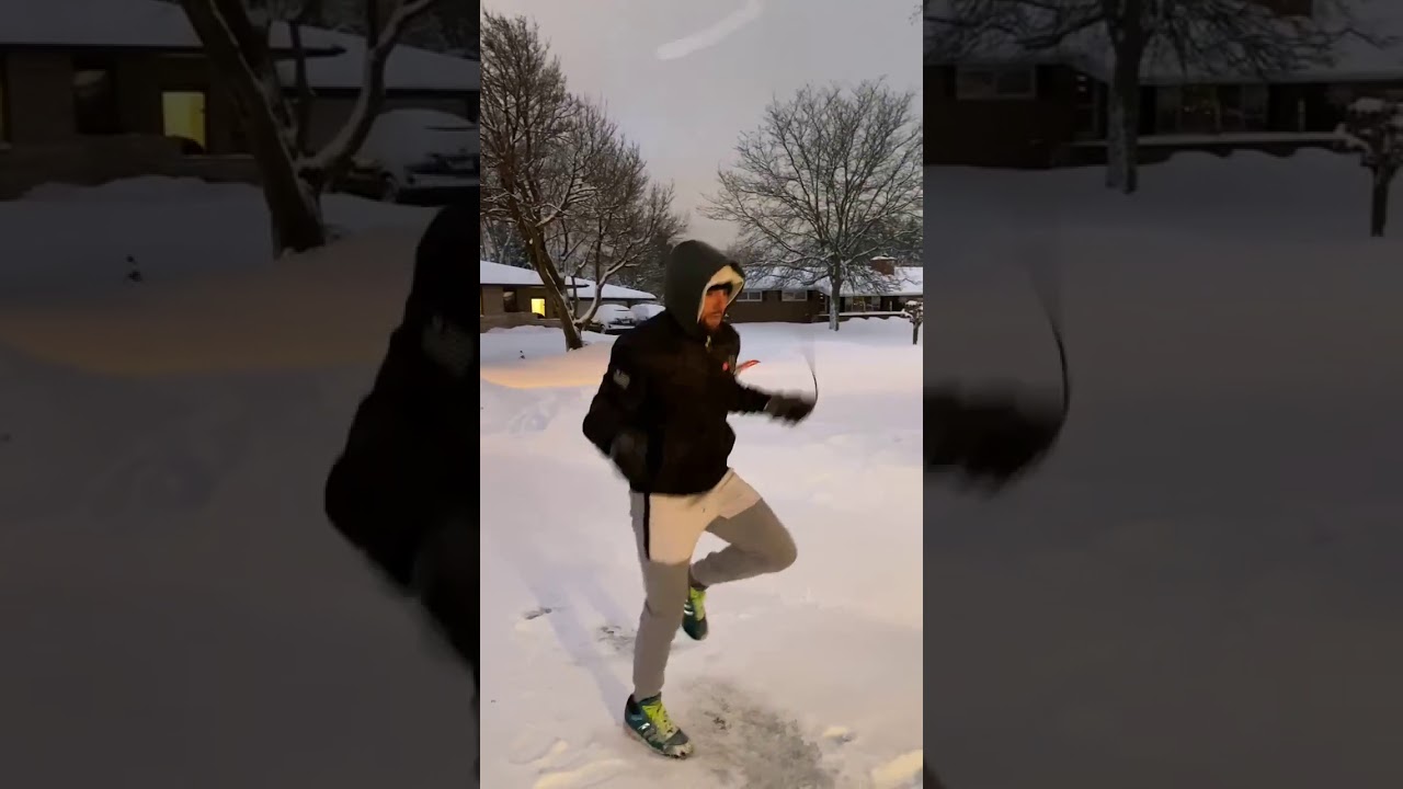 JUMPING ROPE IN BLIZZARD| DAVID GOGGINS SAVAGE SELF TALK MOTIVATION # ...