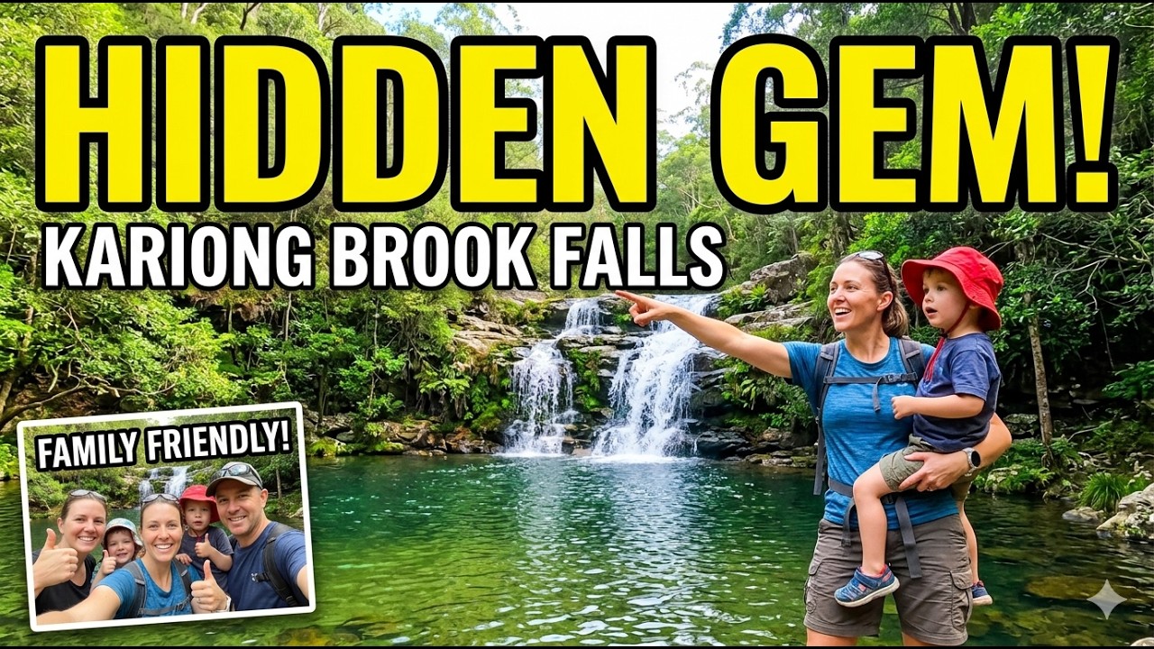 Kariong Brook Falls Hidden Gem Central Coast NSW Family Bushwalk ...