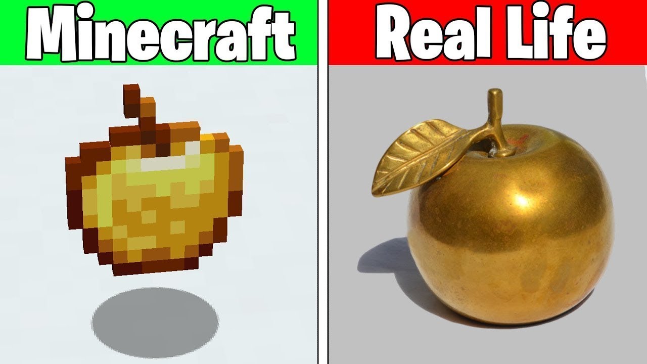 Realistic minecraft | Realistic water | ALL MINECRAFT MOBS VS REAL LIFE - YouTube