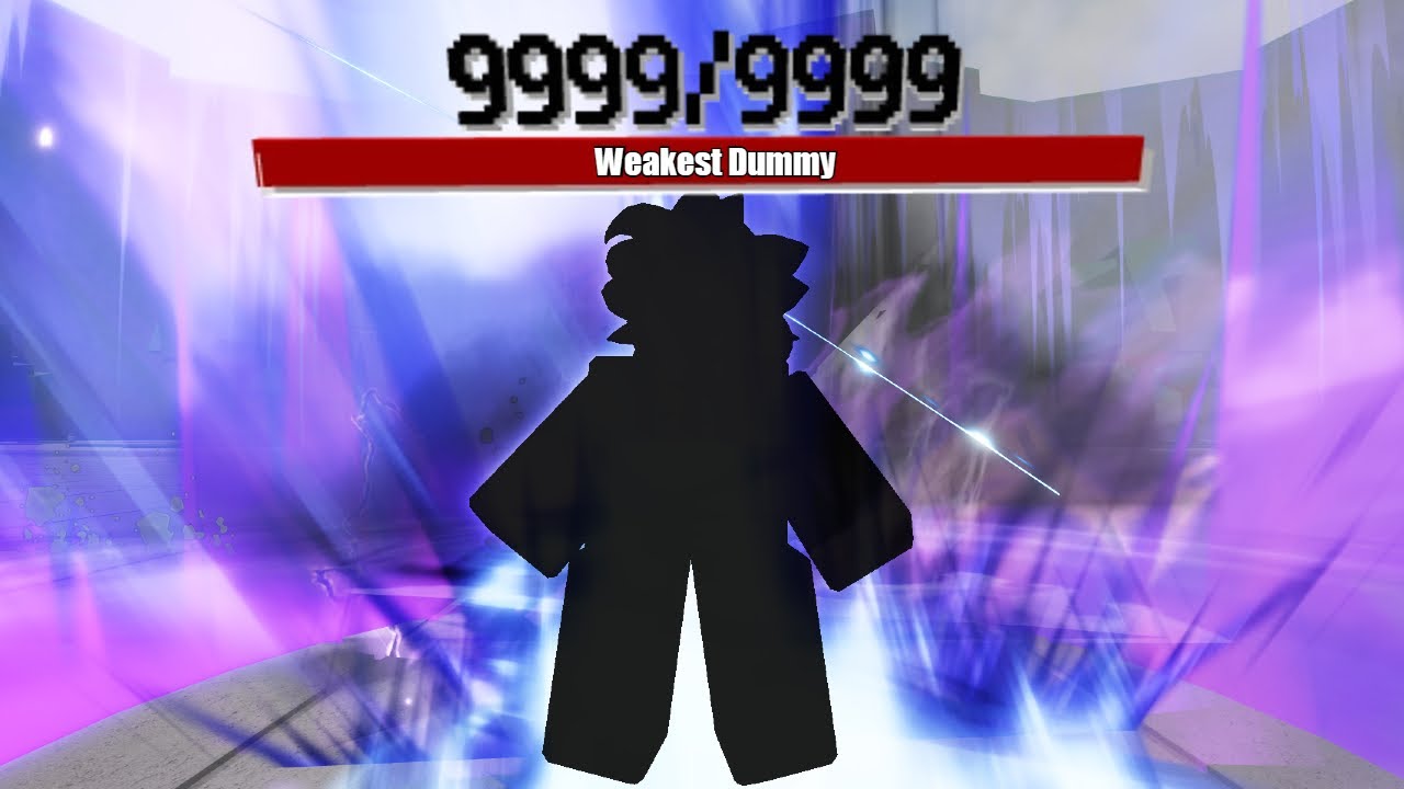 Weakest Dummy Final Boss Fight.. (The Strongest Battlegrounds) - YouTube