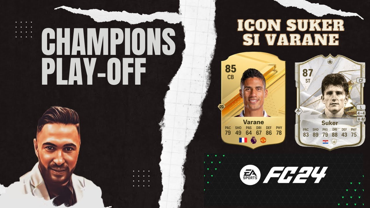 EA FC24 - Champions Play-off #3 - Incercam Rafa Varane si primul Icon ...