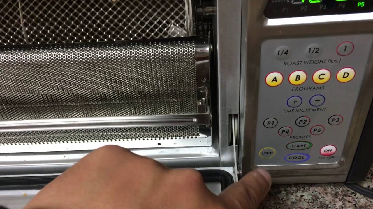 Coffee roasting session with the Behmor 1600 Plus - YouTube