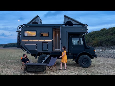 TAVANI AÇILAN OFF ROAD KARAVAN İLE KAMP YAPTIK