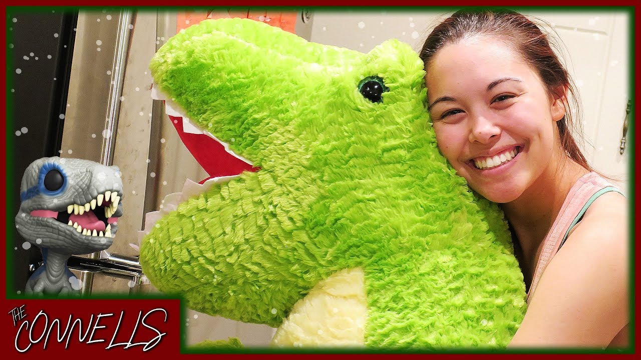A GIANT STUFFED REXY! - YouTube
