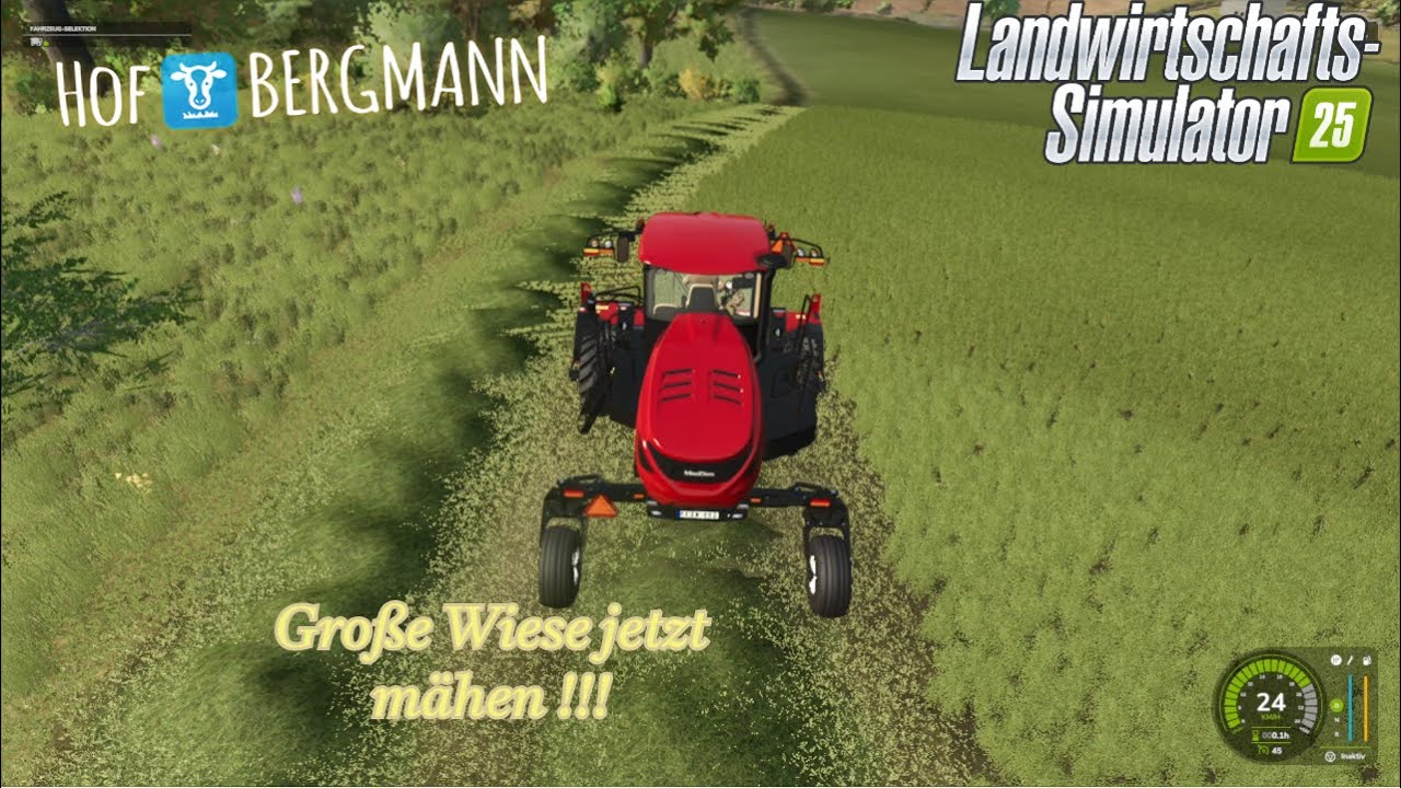 Hof Bergmann Ls 25 # 31 " Mission Wiesenmähen" - YouTube