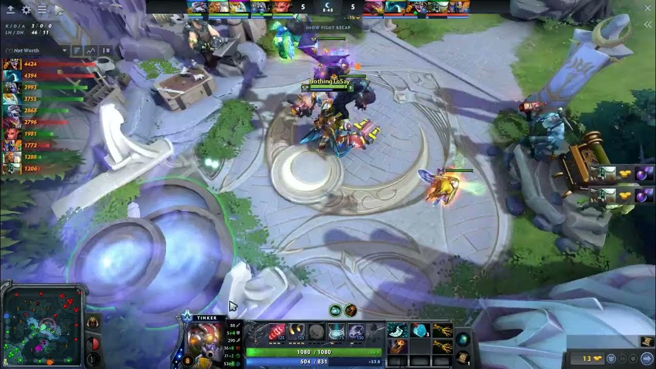 NothingToSay - Tinker Midlane | Dota 2 7.32b Gameplay - YouTube