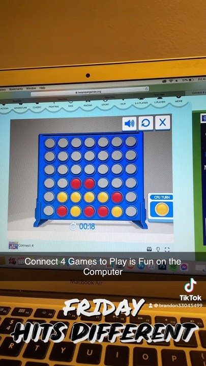 Connect 4 Games to Play is Fun on the Computer - YouTube