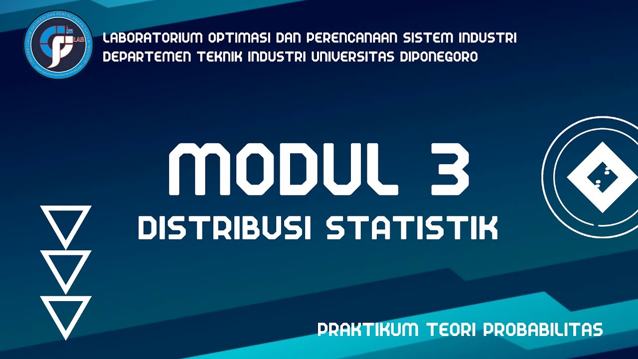 PART 3 | Modul 3 (Distribusi Statistik) - Distribusi Normal - YouTube