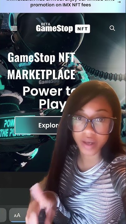 GameStop just launched their NFT market place with IMMUTABLE X # ...