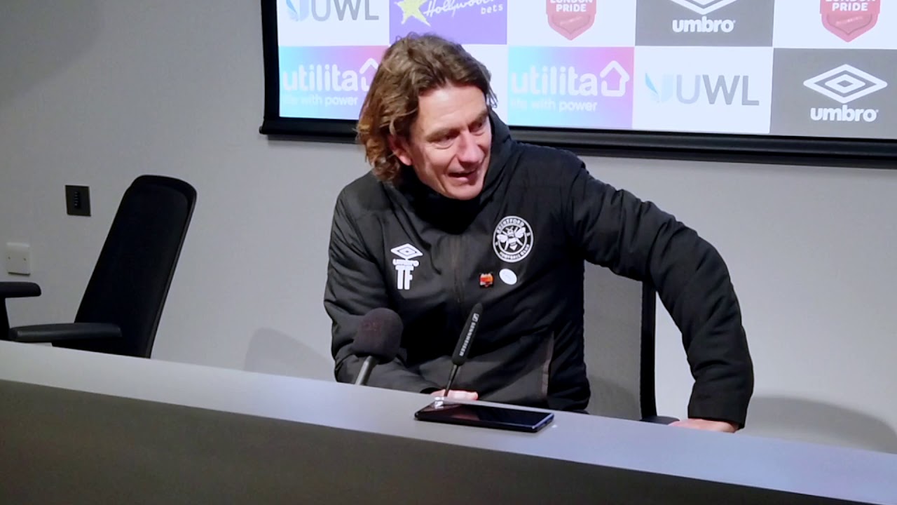Thomas Frank Post-Match Press Conference: Wycombe Wanderers - YouTube