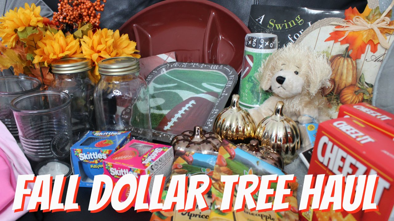 Dollar Tree Haul 2016: Fall Decor & MORE! - YouTube