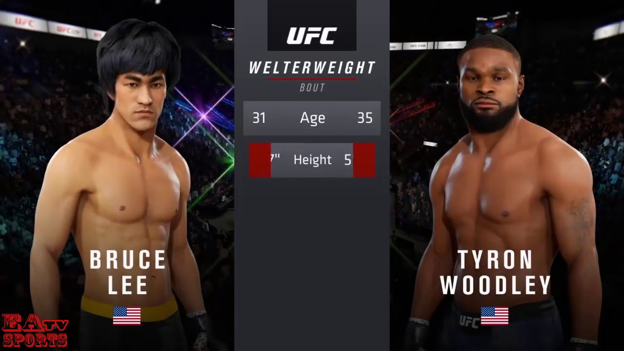 Bruce Lee Vs Tyron Woodley - EA SPORTS TV - YouTube