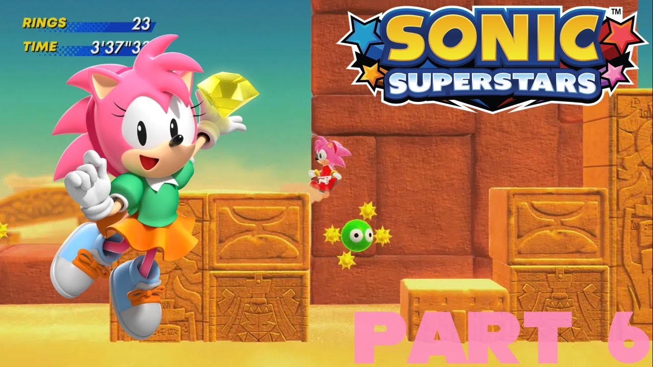 Sonic Superstars: Part 6 (Sand Sanctuary) - YouTube