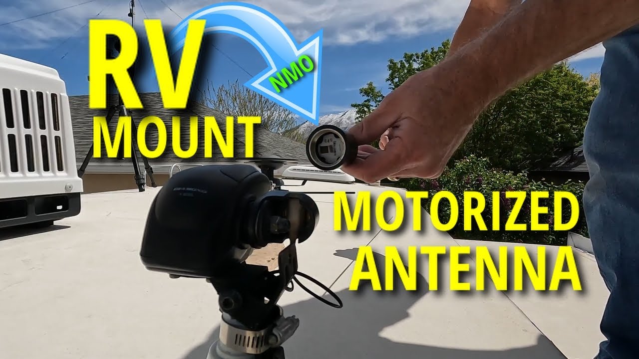 Motorized Antenna mount for Ham radio | K7SW ham radio - YouTube