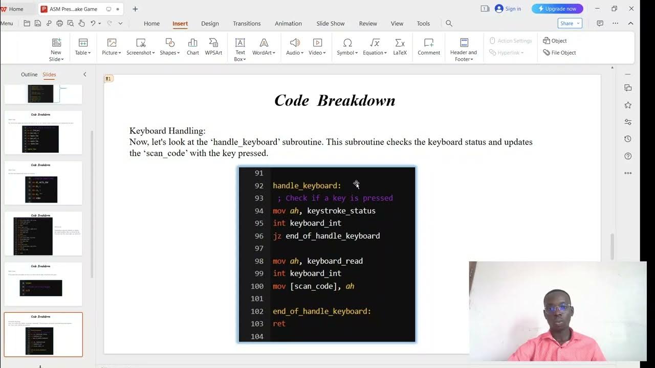 CS2 Assembly Language Class Project(Group 31) - YouTube